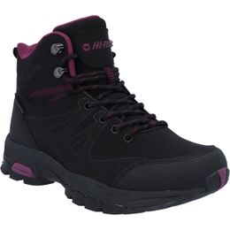 Hi-Tec Damen Wanderschuh "Hi-Tec Stiefel Jackdaw Mid Wp Frauen", Gr. 36, schwarz, Obermaterial: 56% Textil, 44% Synthetik Futter: 100% Textil
