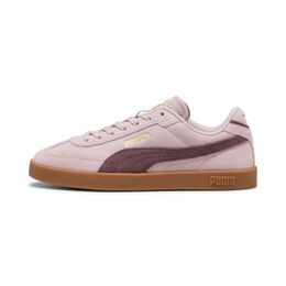 Puma Damen Sneaker "CLUB II ERA SUEDE", Gr. 42,5misty pink, rich cocoa, Leder, unifarben, Schuhe, f&uuml;r aktiven Alltag, mit SOFTFOAM+ Einlegesohle, mit