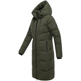 Navahoo Damen Steppmantel "Schokokuss XIV", gr&uuml;n, Gr. 5XL, Obermaterial: 92% Nylon, 8% Elasthan. Innenfutter: 100% Polyester. Wattierung: 100%
