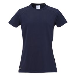 Uhlsport Herren T-Shirt "T-Shirt ID Women", blau, Gr. XL, Obermaterial: 97% Baumwolle CO(Bio). 3% Elasthan EL., Shirts