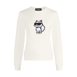 K by KARL LAGERFELD Karl Lagerfeld Sweatshirt 'Ikon' female size XL Red / Black / White