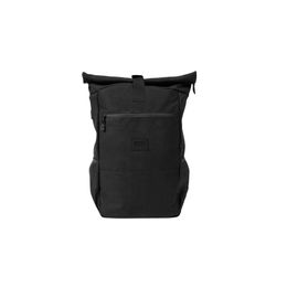 8000kicks Rucksack 'Everyday Hemp Rolltop Backpack in Full Black' Damen Gr&ouml;&szlig;e 2.5 cm x 2.5 cm schwarz