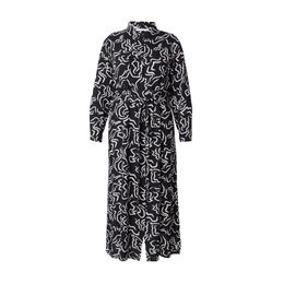 ABOUT YOU Curvy Kleid 'Aurelia' Damen Gr&ouml;&szlig;e 46 schwarz / wei&szlig; Sommerkleid
