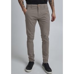 Blend Herren Chinohose "BHNATAN", grau, Gr. 32, unifarben, Web, Obermaterial: 98% Baumwolle, 2% Elasthan, Hosen, aus Baumwollmischung, schmale