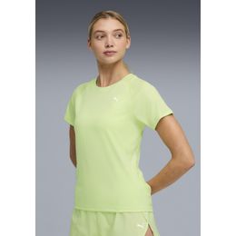Puma Damen Laufshirt "W RUN VELOCITY TEE (POLY)", gelb, Gr. XXL, Web, Obermaterial: 100% Polyester, Shirts, ergonomische Schnittf&uuml;hrung, kurze &Auml;rmel,