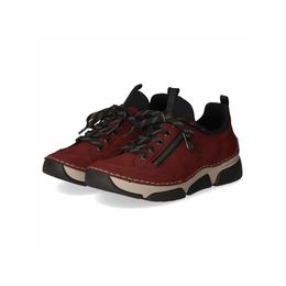 Rieker Schn&uuml;rhalbschuh in red | Gr.: 40