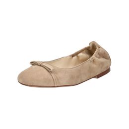 H&ouml;gl H&Ouml;GL Damen Ballerina "H&ouml;gl Ballerinas Leder", Gr. 38taupe, Leder, Schuhe