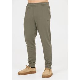 NOU Herren Sweathose "Regester", gr&uuml;n, Gr. XL, unifarben, 60% Baumwolle, 40% Polyester, Hosen, Komfort