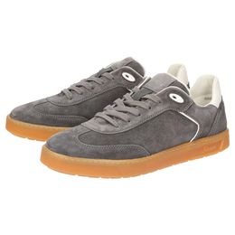 Sioux Herren Sneaker "Tedroso-708", Gr. 40, grau, Obermaterial: 100% Kalbsveloursleder CAVL. 100% Gummi rubber., Schuhe