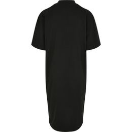 Urban Classics Damen A-Linien-Kleid "Urban Classics Damen Ladies Organic Long Oversized Tee Dress"schwarz, Gr. XS, unifarben, 100% Baumwolle, Kleider