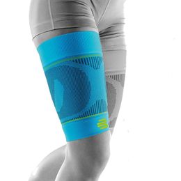Bauerfeind Sports Compression Sleeves Upper Leg - kurz Bekleidung Unisex blau S