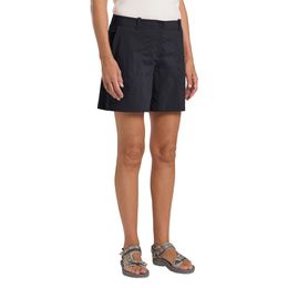 Jack Wolfskin Damen Shorts "DESERT SHORTS W", schwarz, Gr. 42, Obermaterial: 95% POLYAMID, 5% SONSTIGE FASERN. Futter: 100% POLYESTER, Hosen