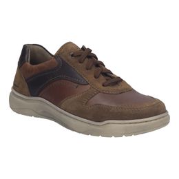 Josef Seibel Herren Schn&uuml;rschuh "Baxter 01, castagne-multi", Gr. 45, braun, Obermaterial: 100% Rindsleder Leather cow., Schuhe