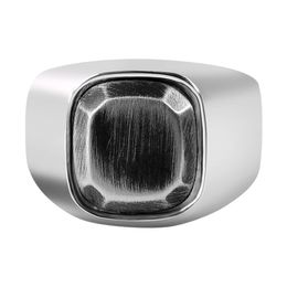Adelia&acute;s ADELIA ́S Herren Fingerring "Herren Ring aus Edelstahl", 68, Edelstahl, silber, Edelstahl, Fingerringe