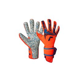 Reusch Damen Torwarthandschuhe "Attrakt Freegel Fusion", orange, Gr. 10,5, 44% Latex, 12% Polyester, 3% Polyamid, 21% Synthetik, 20% Gummi,