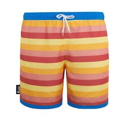LUVANNI Boardshorts Style 11 Streifen in Gelb | Gr.: M