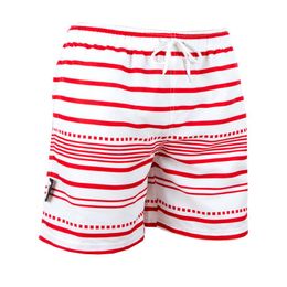 LUVANNI Boardshorts Style 10 Streifen in Wei&szlig; | Gr.: L