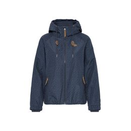 oxmo Damen Windbreaker "Windbreaker OXTinna", blau, Gr. XS, Obermaterial: 100% Polyester PES., Jacken