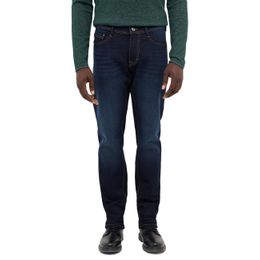 Mustang Herren Slim-fit-Jeans "Herren Style Oregon Slim K"942 dunkelblau, Gr. 38, unifarben, Denim/Jeans, 83% Baumwolle, 16% Polyester, 1% Elasthan,