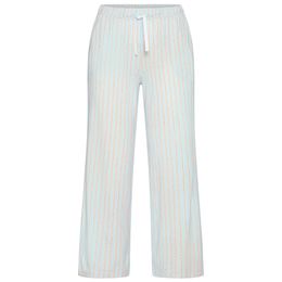 s.Oliver Damen Culotte, Gr. 32, wei&szlig;, Single Jersey, Obermaterial: 50% Baumwolle, 50% Viskose, gestreift, mehrfarbig, Hosen, Sch&ouml;ner Blumen oder