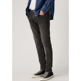 Levi's LEVI'S Herren Tapered-fit-Jeans "512 Slim Taper Fit", grau, Gr. 33, Denim/Jeans, Obermaterial: 70% Baumwolle, 28% Lyocell, 2% Elasthan, Jeans, mit