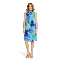 Betty Barclay Damen Plisseekleid "Damen ohne Arm", bunt, Gr. 44, Obermaterial: 100% Polyester. Futter: 65% Polyester, 35% Viskose, Kleider