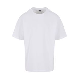 Urban Classics Herren T-Shirt "Urban Classics Relaxed Dropped Shoulder Tee", wei&szlig;, Gr. 5XL, unifarben, 100% Baumwolle, Shirts