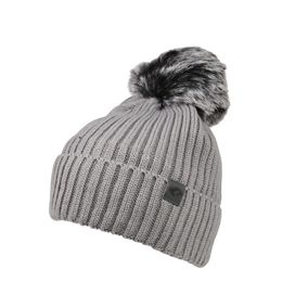 Chillouts Strickm&uuml;tze 'Hazel' Herren Gr&ouml;&szlig;e 55/60 grau