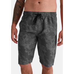 Herren Sporthose "NOAH Joggingshorts", grau, Gr. XXL, HERO by John Medoox, Sweatware, 100% Polyester, Hosen, Sporthose Bequemer Oberschenkel Casual