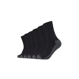 Camano Sportsocken pro tex 6er Pack black | Gr.: 39-42