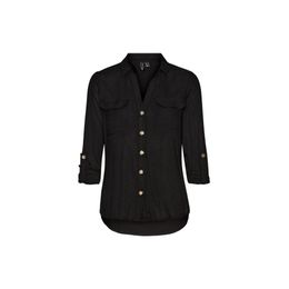 V&eacute;ro Moda Vero Moda Langarmbluse in Black | Gr.: XXL