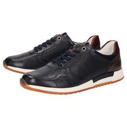 Sioux Herren Sneaker "Rojaro-718", Gr. 46,5, blau, Obermaterial: 100% Kalbsleder CAL. 100% Gummi rubber., Schuhe