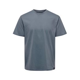 Only & Sons Only & Sons Shirt 'ONSMax' male size M Sapphire