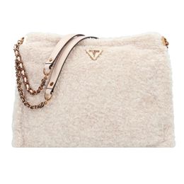 Guess Schultertasche 'Maranta' Damen Gr&ouml;&szlig;e One Size creme / gold
