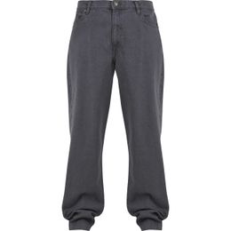 Urban Classics Herren Bequeme Jeans "Urban Classics Straight Fit Denim", grau, Gr. 31, unifarben, 100% Baumwolle, Jeans