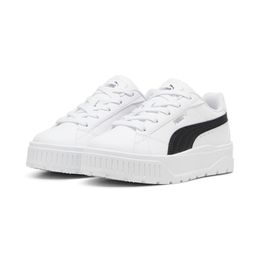 Puma M&auml;dchen Sneaker "Karmen II Sneakers M&auml;dchen", Gr. 32, schwarz-wei&szlig;, Obermaterial: Textil, Synthetik. Futter: Textil. Innensohle: Textil.