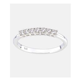 Diamant L'&eacute;ternel Eternity-Ring aus 375 Wei&szlig;gold mit Diamant | Gr.: 52