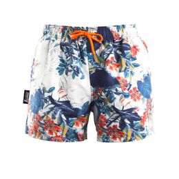 LUVANNI Boardshorts Style 29 Dschungel in Blau | Gr.: M