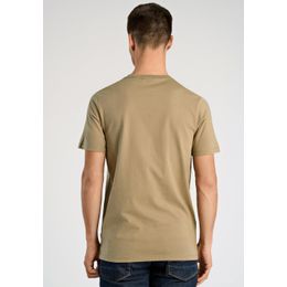 LINDBERGH Herren Kurzarmshirt "T-Shirt (Kurzarm) Relaxed Fit"dusty gr&uuml;n, Gr. S, Obermaterial: 100% Baumwolle, Shirts