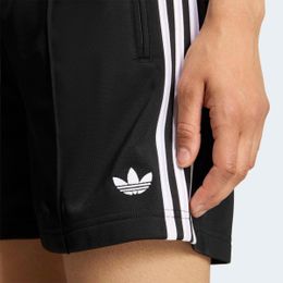 Damen Shorts "FB"schwarz, wei&szlig;, normal, gr., Gr. L, adidas originals, Obermaterial: 100% Polyester, Hosen, FIREBIRD Classic Short, locker geschnitten