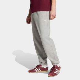 Herren Sporthose "TREFOIL ESSENTIALS, FRENCH TERRY", grau, Gr. L, adidas originals, Obermaterial: 100% Baumwolle, Hosen