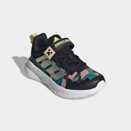 Kinder Laufschuh "ADIDAS MINECRAFT FORTARUN 4.0 KINDER", adidas Sportswear, Gr. 29, bunt, Synthetik, Textil, Schuhe, mit Klettverschluss, f&uuml;r Kinder