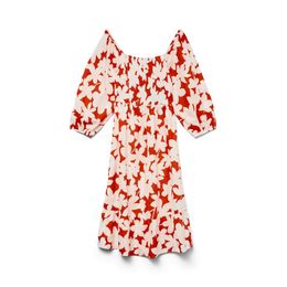 V&eacute;ro Moda Vero Moda Kleid in Fiery Red | Gr.: M