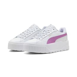 Puma Jungen Sneaker "Karmen II Sneakers M&auml;dchen", Gr. 38,5, rosa, Obermaterial: Textil, Synthetik, Kuhleder. Futter: Textil. Innensohle: Textil.