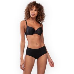 Mey Damen B&uuml;gel-BH "Joan", Gr. 85, schwarz, Single Jersey, Obermaterial: 77% Polyamid, 23% Elasthan, BHs, Full-Cup, Ziertr&auml;ger verstellbar