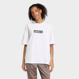 Damen T-Shirt "AOP", wei&szlig;, Gr. S, adidas originals, Obermaterial: 100% Baumwolle, Shirts