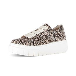 Gabor Damen Sneaker "Sneaker low", Gr. 42, braun, Schuhe