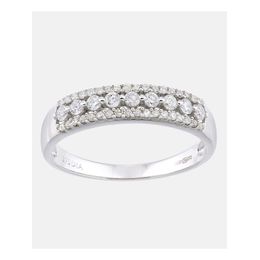 Diamant L'&eacute;ternel Eternity-Ring aus 375 Wei&szlig;gold mit 0.33 Karat Diamant | Gr.: 50