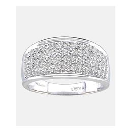 Diamant L'&eacute;ternel Eternity-Ring aus 375 Wei&szlig;gold mit 0.50 Karat Diamant | Gr.: 56