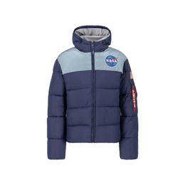 Herren Winterjacke "HP NASA Jacket", blau, Gr. XXXL, Alpha Industries, Obermaterial: 100% Nylon, Lining/F&uuml;llung: 100% Polyester, Jacken